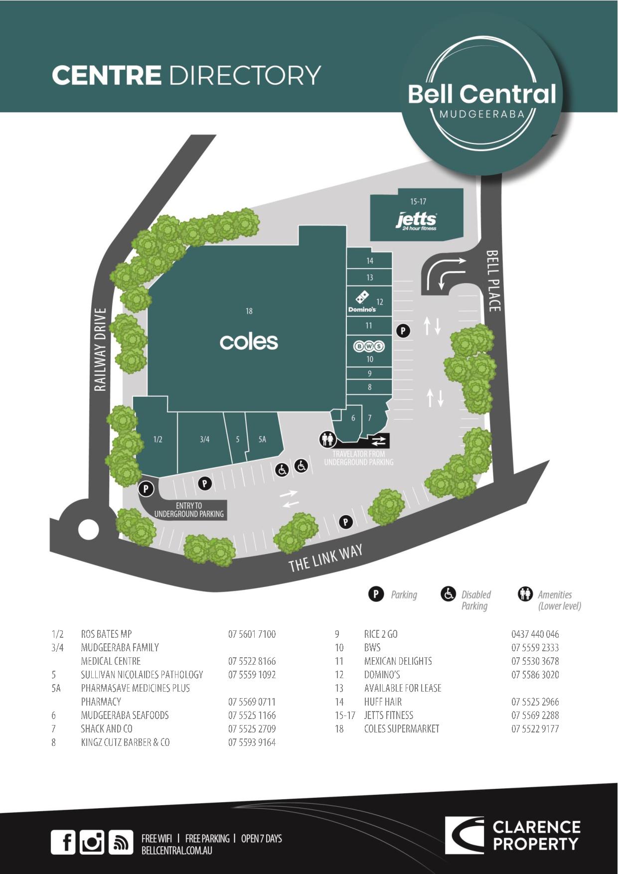 Easy to Find | Location & How to Get Here | Bell Central Mudgeeraba